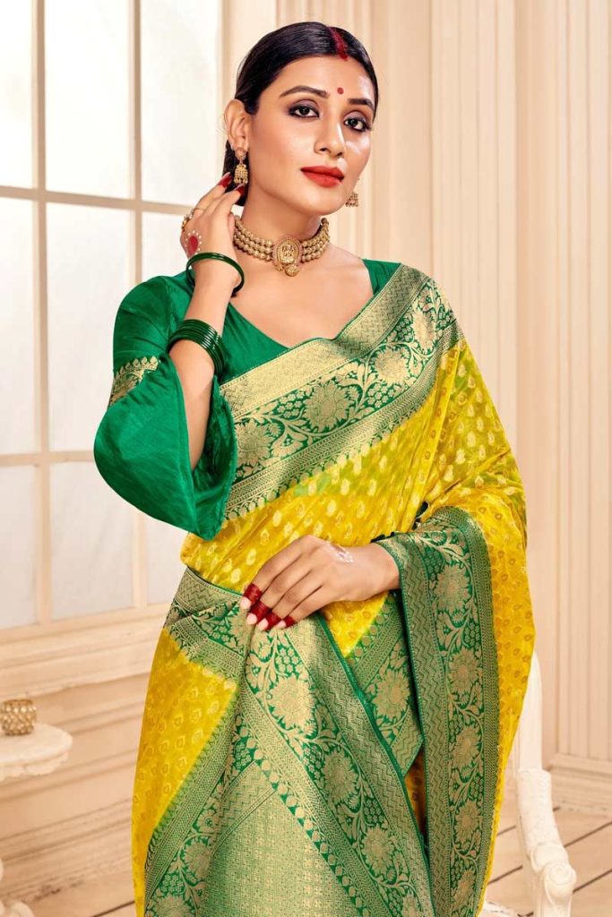 Latest Trendy Yellow Blouse Designs To Look Gorgeous In 2024