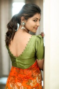 Top Trending V Neck Blouse Designs for Front and Back