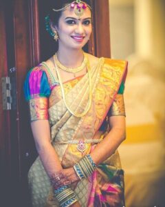 How to Style Bahubali Blouse Design for a Regal Look Front and Back Side