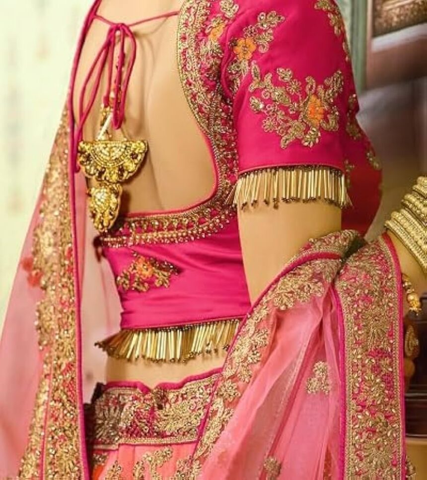 Latest Blouse Lace Designs to Enhance Your Saree Look Front and Back