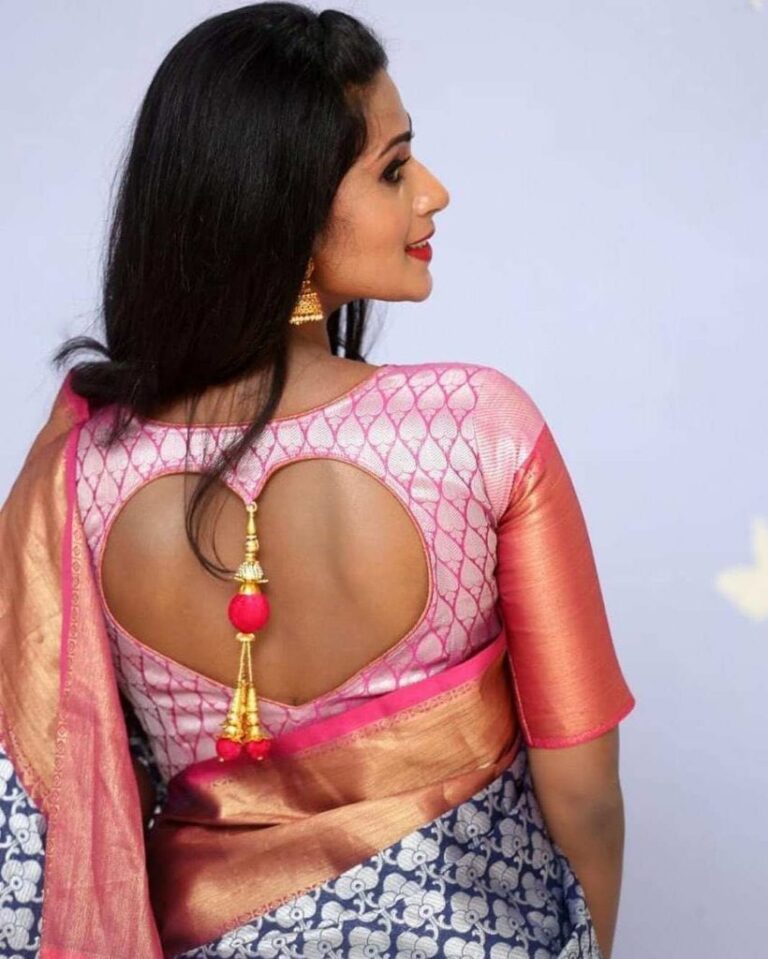 Why the Heart Shape Blouse Design is a Must-Have for Your Wardrobe