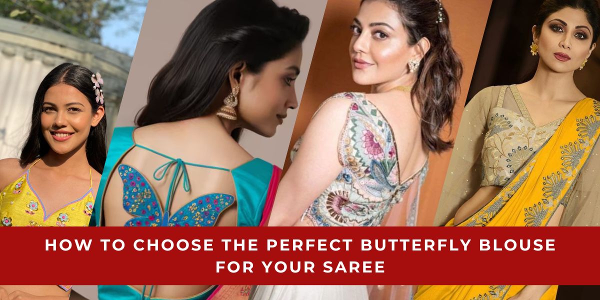 Butterfly Blouse Design