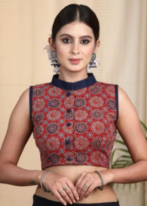 How to Style High Neck Blouse Design for Different Sarees & Occasions