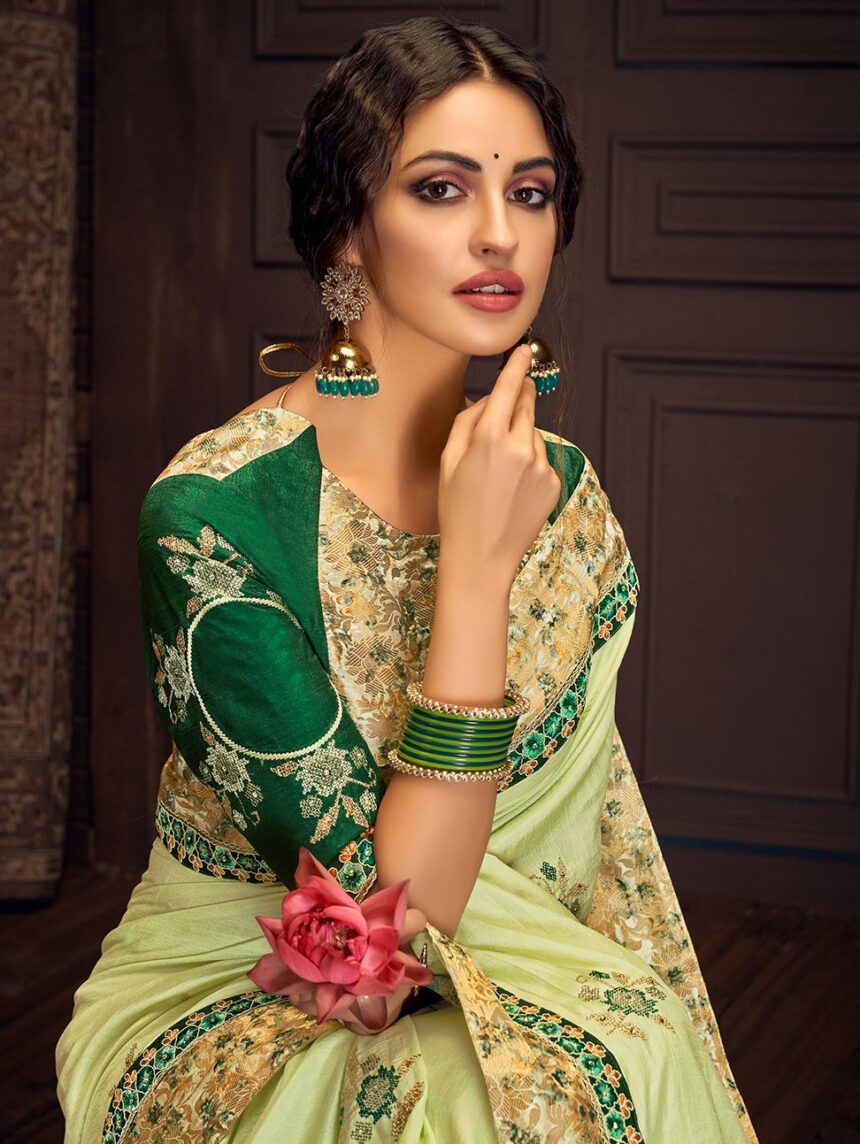 Different Styles of Butta Blouse Designs to Enhance Your Saree