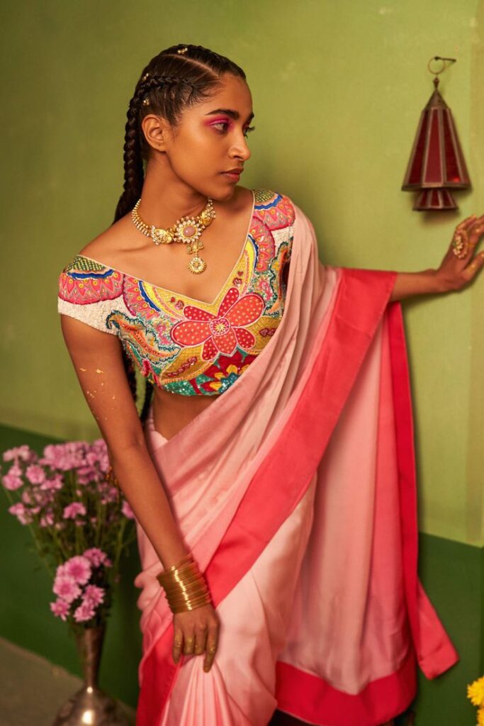 Different Types of Patch Work Blouse Designs for Every Fashion Lover