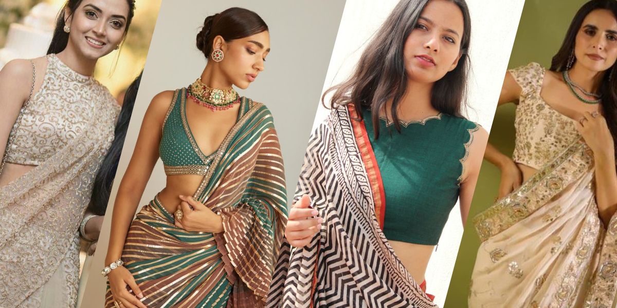 Top 10 Blouse Designs That Suit Short Girls Perfectly