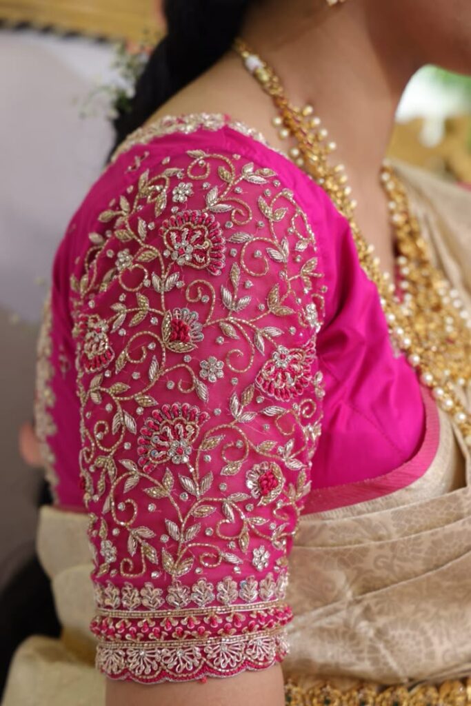 Top 24 Hand Work Blouse Designs for a Stunning Ethnic Look