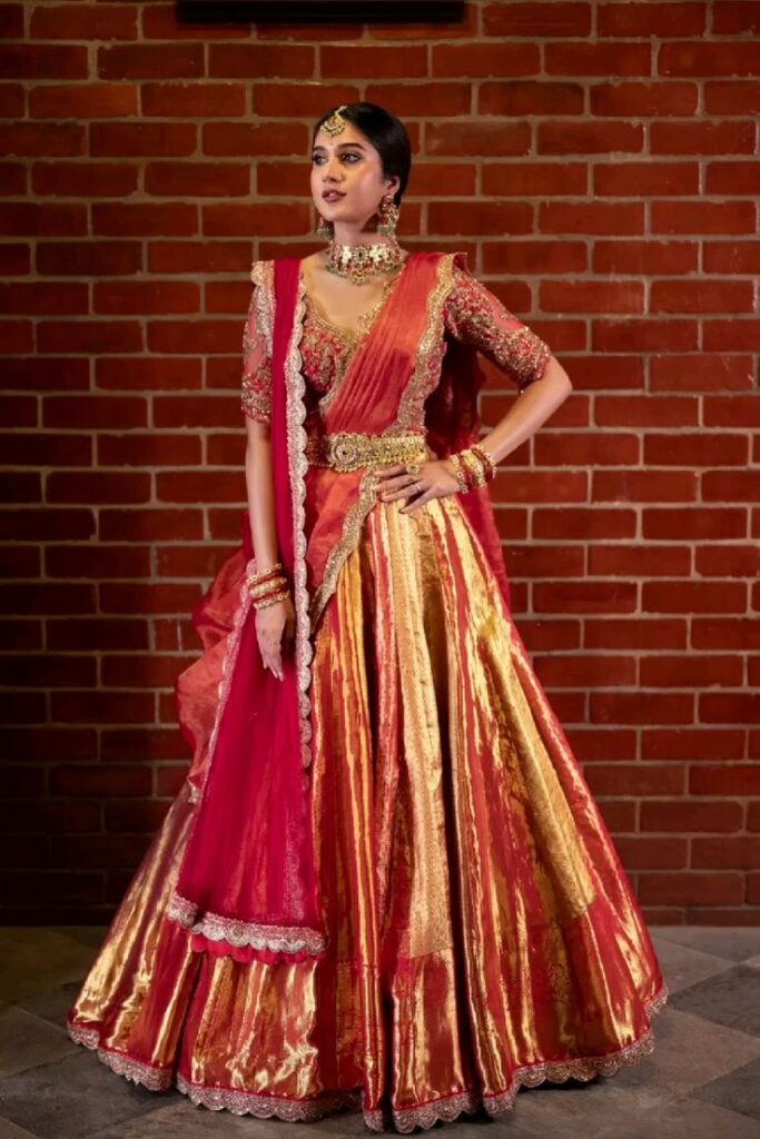 22 Latest Half Saree Blouse Designs for a Stunning Traditional Look