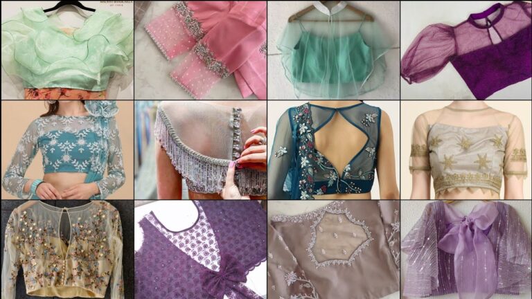 Top Blouse Ke Gale Ki Design to Elevate Your Ethnic Look | Designerblouse