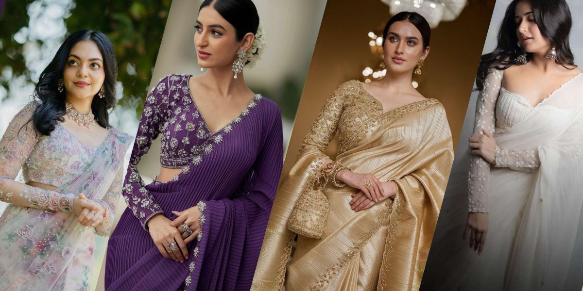 Top 20 Full Hand Blouse Designs for Saree Lovers - Must-Try Styles