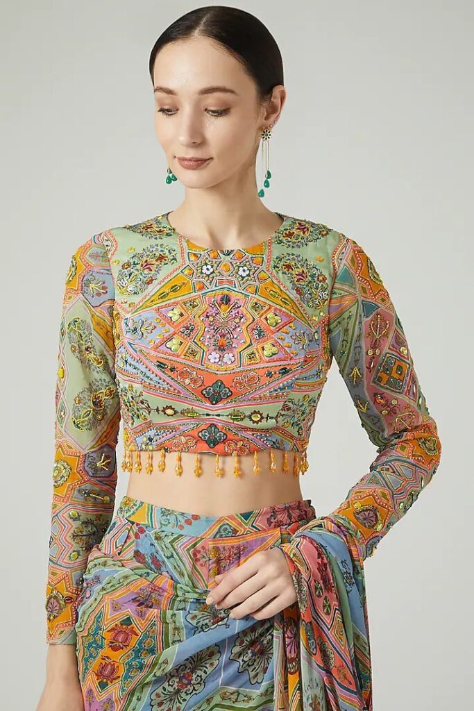 Top 20 Full Hand Blouse Designs for Saree Lovers - Must-Try Styles