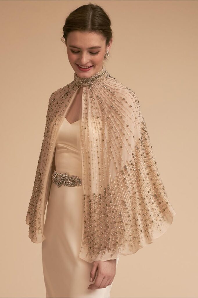 Top 20 Cape Blouse Designs for Sarees & Lehengas