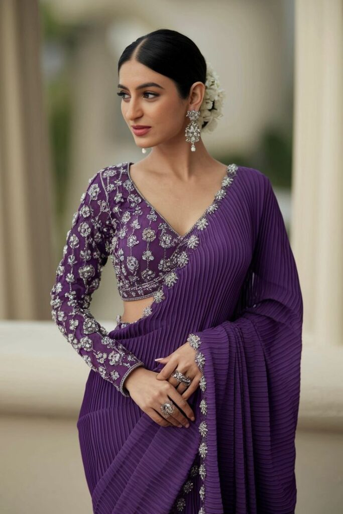 Top 20 Full Hand Blouse Designs for Saree Lovers - Must-Try Styles