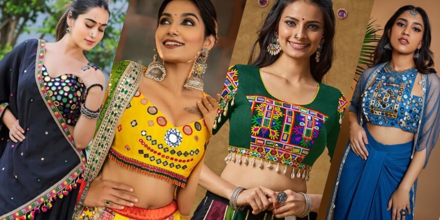 Colorful Blouse Design Inspirations for 9 Days of Navratri