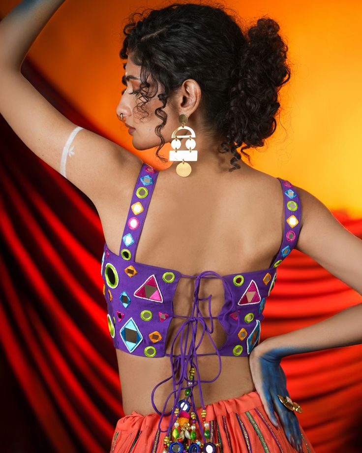 Backless Blouse Looks That Are Perfect for Navratri Dandiya Nights