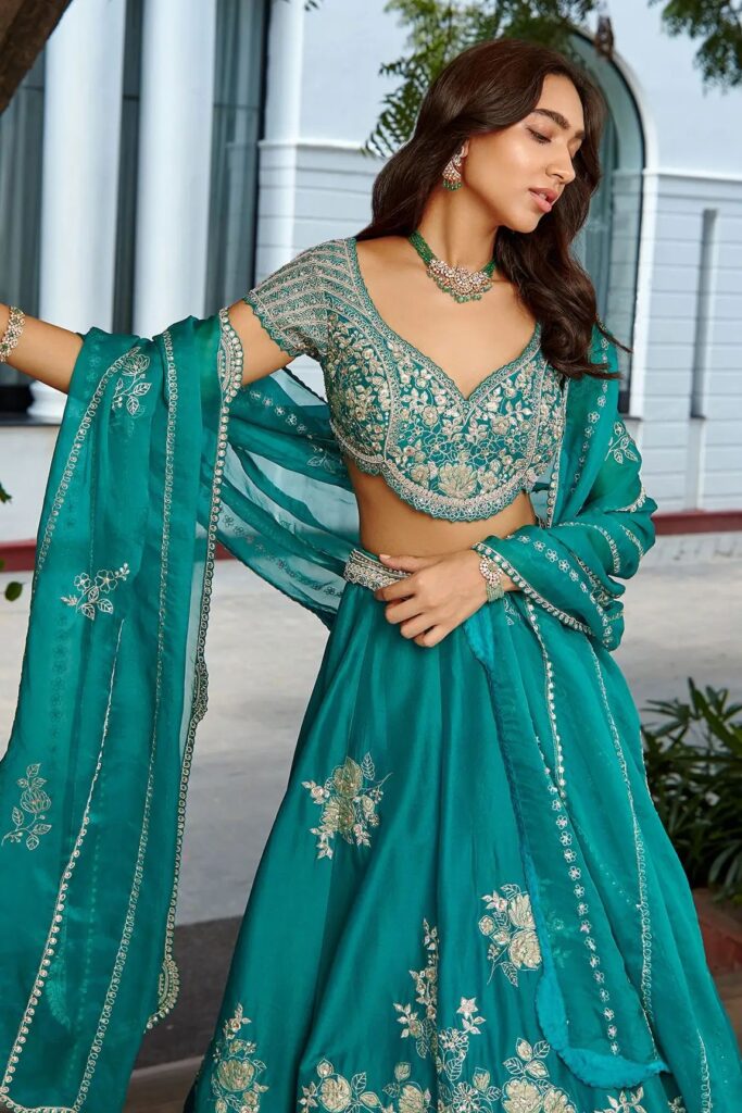 15 Latest Ghagra Blouse Designs for a Glamorous Look