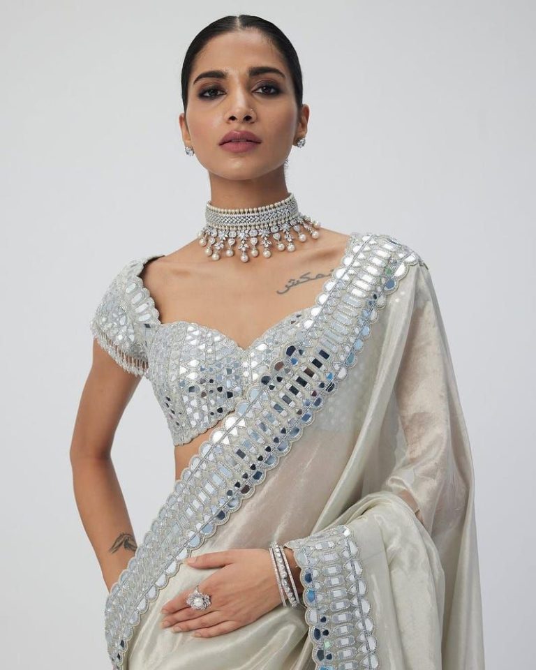 8 Heavy Work Blouse Designs To Shine This Wedding Season