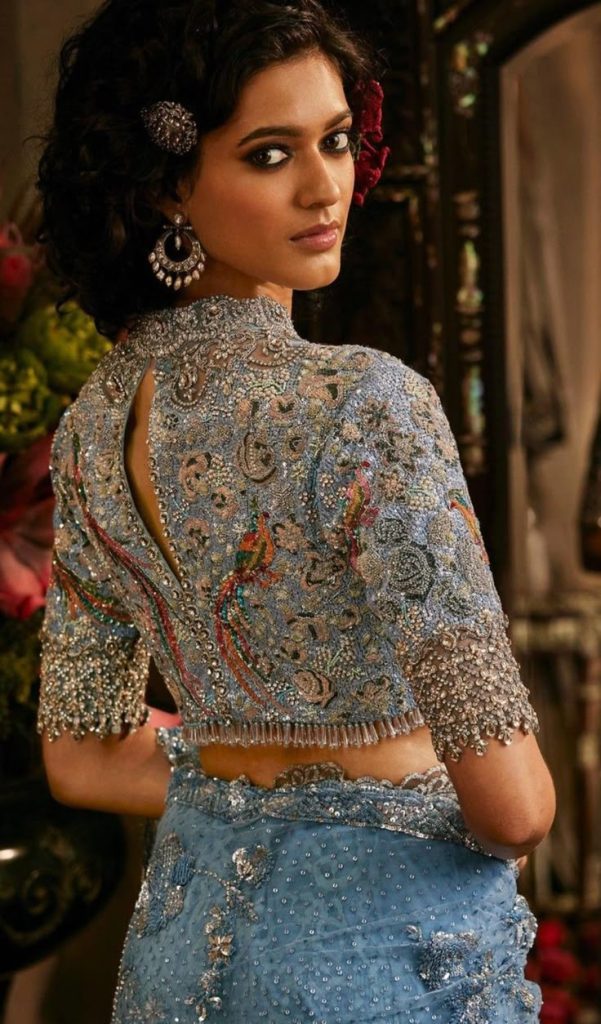 Top 20 Full Zari Blouse Designs for a Royal Ethnic Look