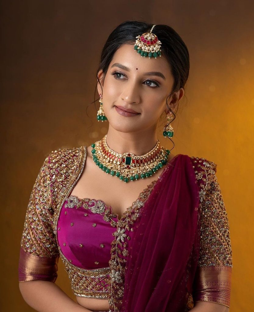 Top 10 Hand Work Blouse Designs for a Royal Ethnic Look - Designer Blouse