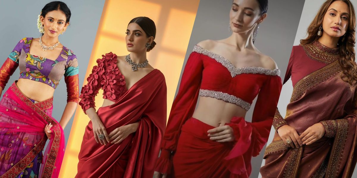 15 Unique Blouse Designs That Never Go Out of Style